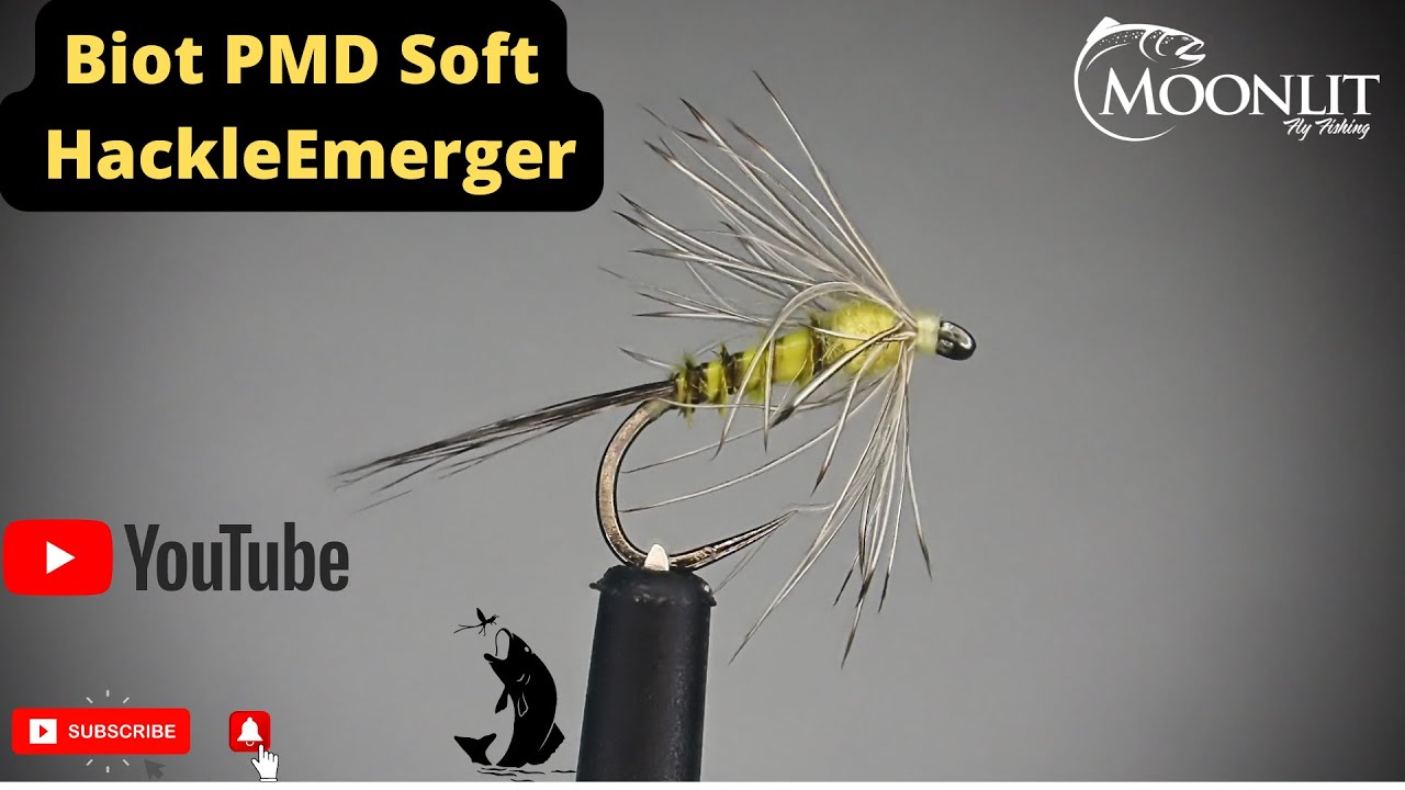 Biot Body PMD Soft Hackle Emerger Pattern - YouTube
