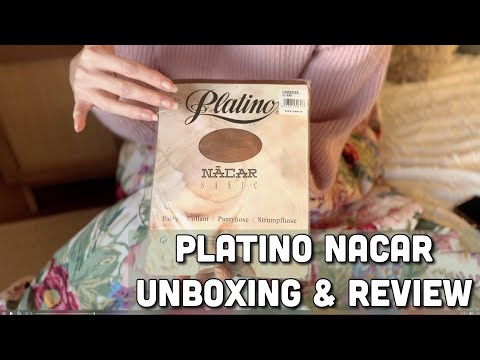 Platino Nacar 15 Denier Gloss Tights | Hosiery Unboxing & Review