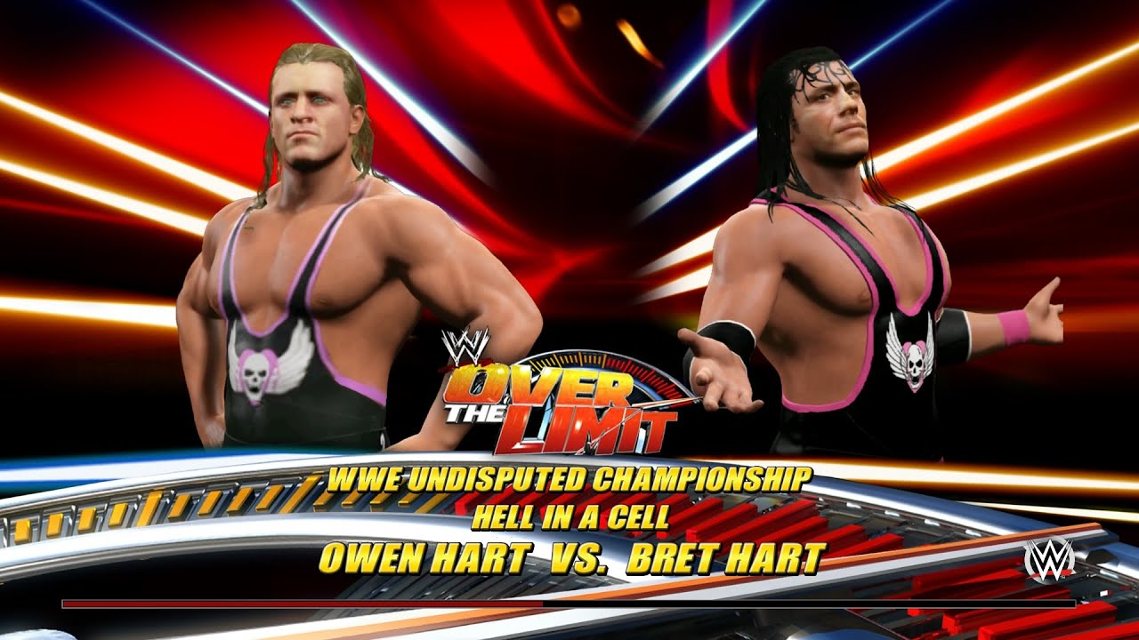 Bret Hart VS Owen Hart for the Undisputed Championship WWE 2K15 - YouTube