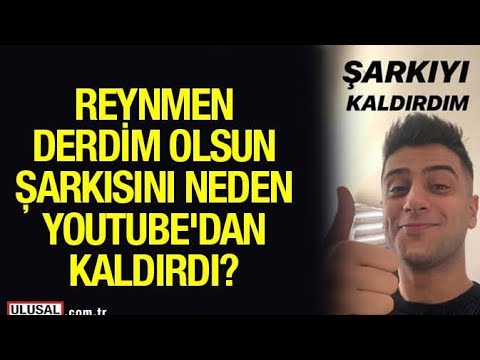 REYNMEN ŞARKISINI YOUTUBE DAN KALDIRDI • ŞOK OLAY • 2019