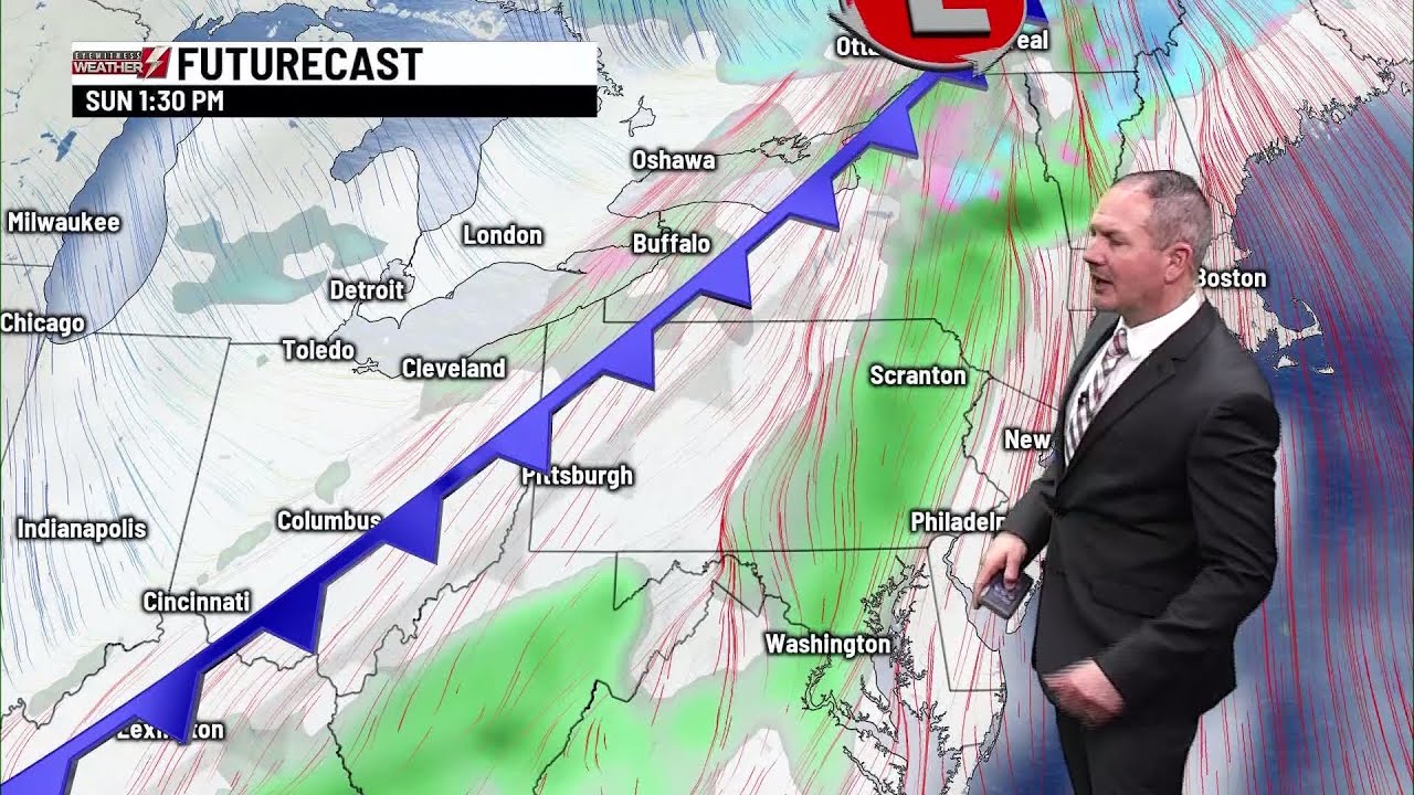 Friday's p.m. weather update from WBRE/WYOU-TV - YouTube