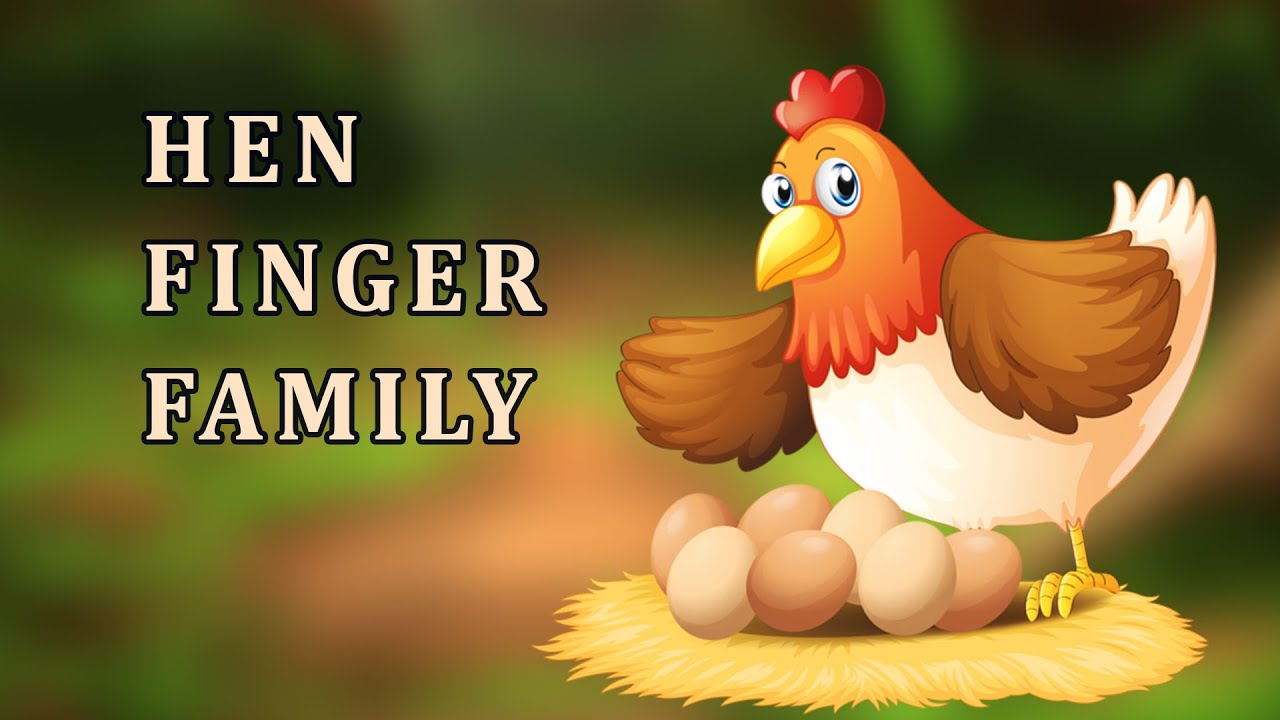 Hen | Animal Finger Family - YouTube