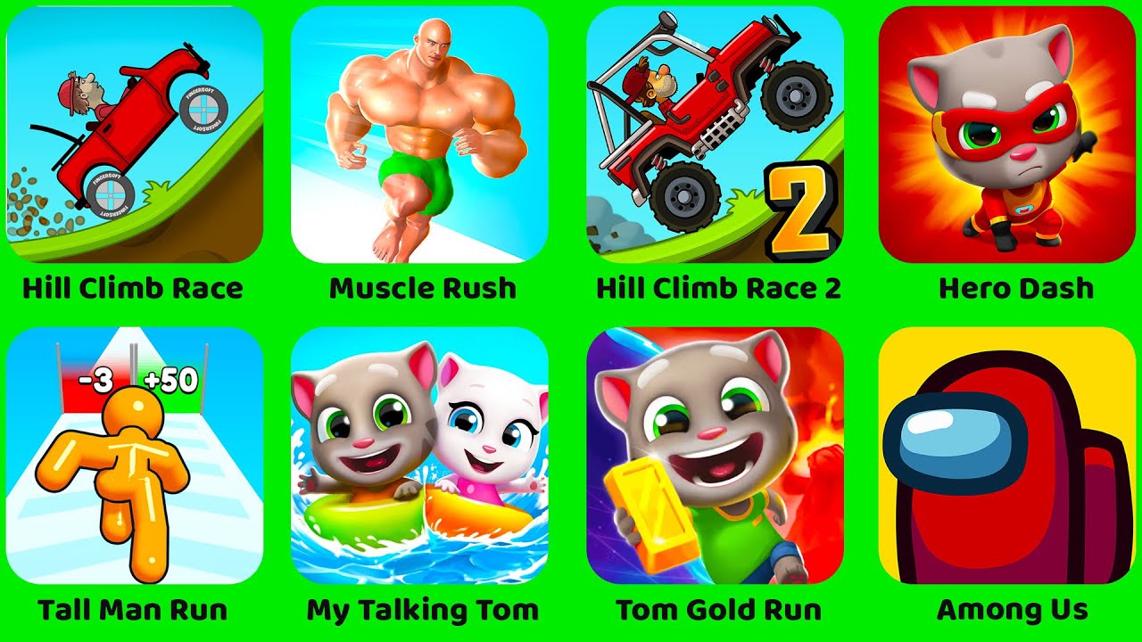 Going Balls, Hill Climb Racing 2, Monsters Lab Freaky Running, Red ball ...