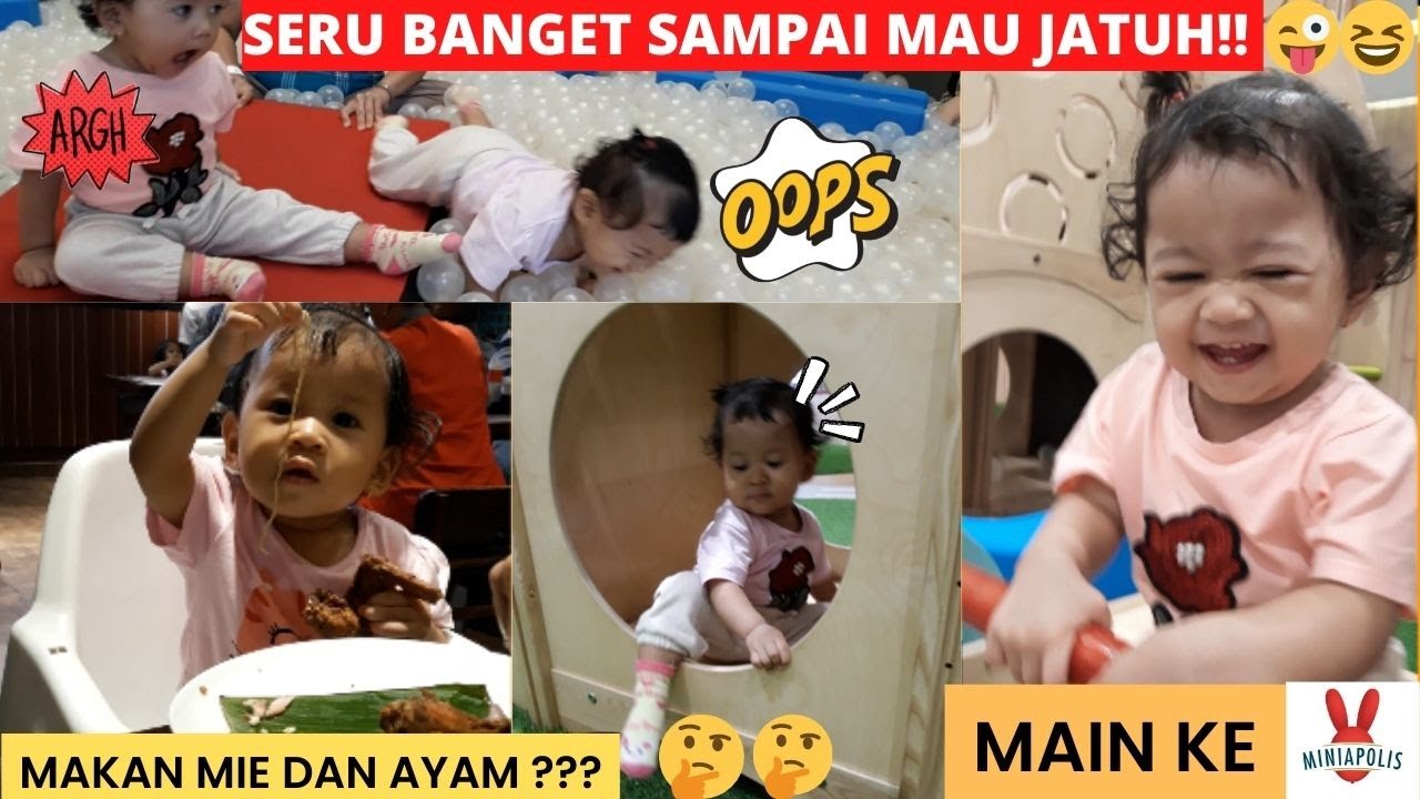MAIN SEPUASNYA DI PLAYGROUND MINIAPOLIS PLAZA INDONESIA - YouTube