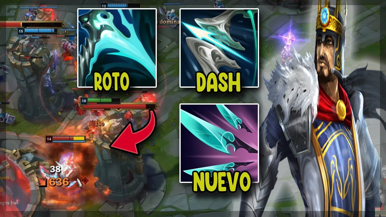 😱 ¡TRYNDAMERE con ESTA *NUEVA BUILD te BORRA de 2 GOLPES COMPADRE* ESTO ...