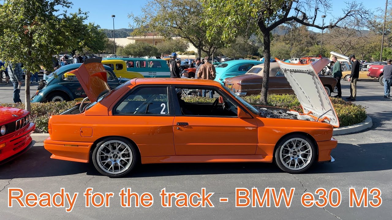 Bmw E30 M3 Orange