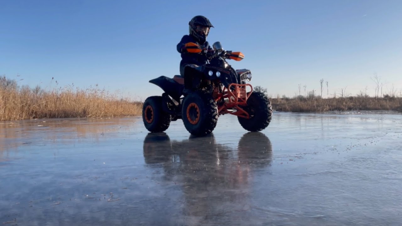 Ice quad drifting ️ - YouTube