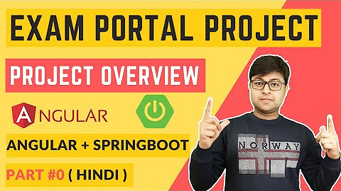 Exam Portal Project using Spring Boot and Angular Step by Step - YouTube
