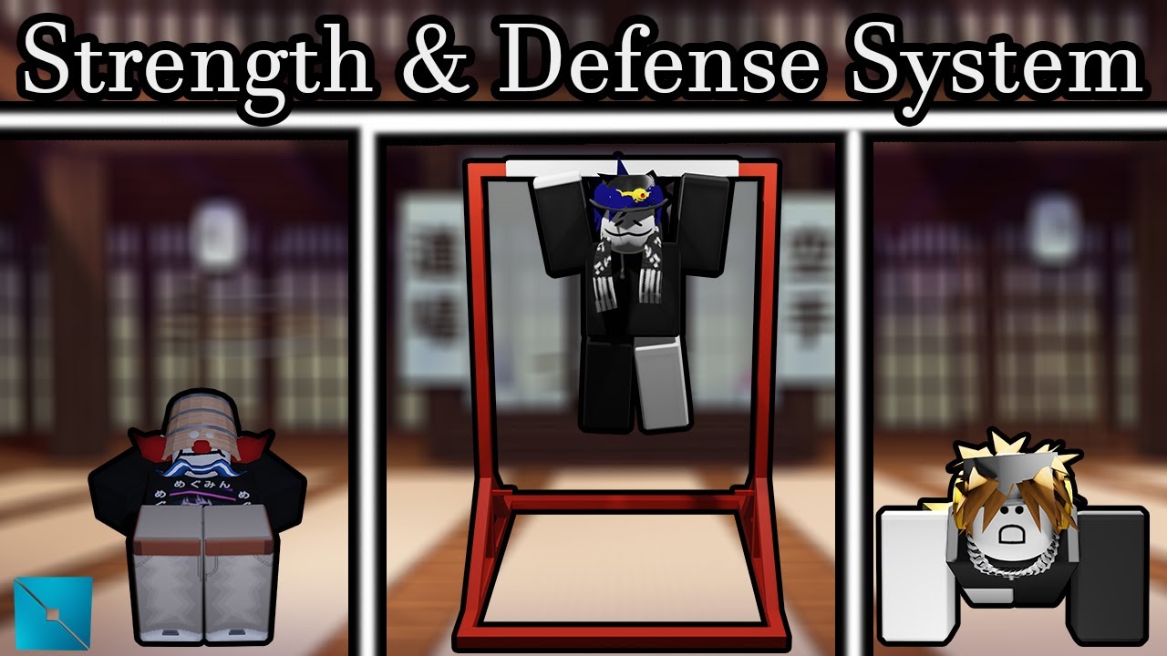 Roblox Strength and Defense System [Tutorial] - YouTube