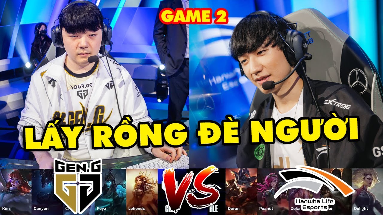 HIGHLIGHT HLE vs GEN GAME 2: LẤY RỒNG ĐÈ NGƯỜI | VÒNG SWISS | CKTG 2024 - YouTube