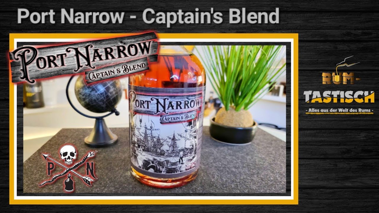 Port Narrow - Captain's Blend 40% | Rum-Info & Tasting 🥃 (M)ein ...