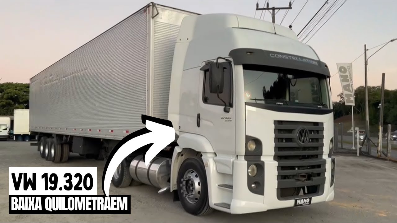 VW 19.320 2007 CONSTELLATION 4X2 | CAMINHÃO À VENDA | MANO CAMINHÕES | ESTOQUE - YouTube