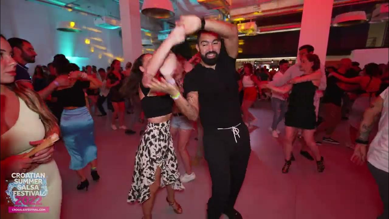 Eddie & Laura - salsa social dancing | Croatian Summer Salsa Festival 2022 (Rovinj) - YouTube