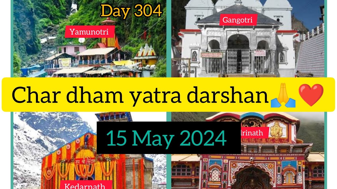 CHAR DHAM YATRA DARSHAN ️#uttrakhand - YouTube