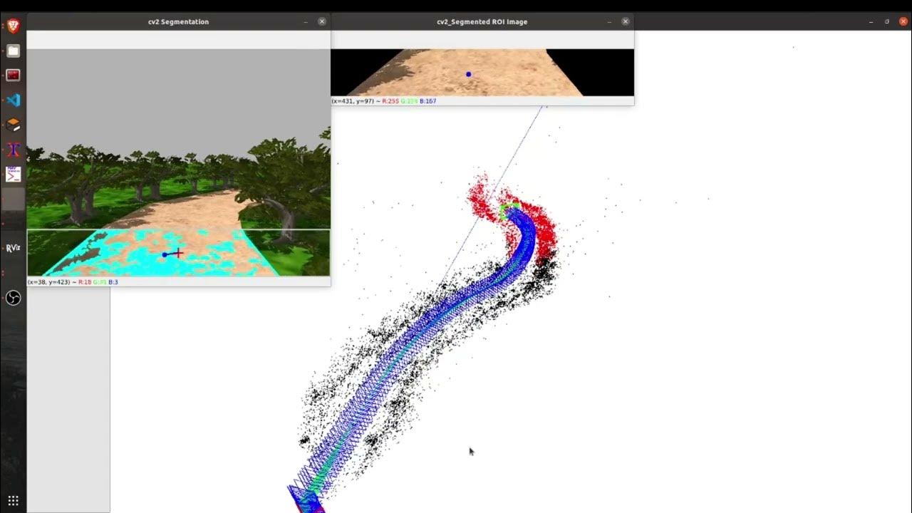 Gokmen-PG Visual Odometry Monocular Camera RViz - YouTube