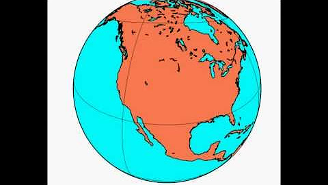 Geographic Plotting on Maps with Matplotlib and Basemap - YouTube