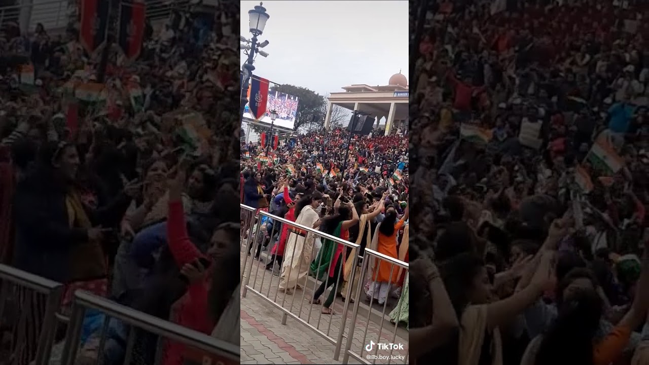 Bagha border, 26 January 2020 - YouTube