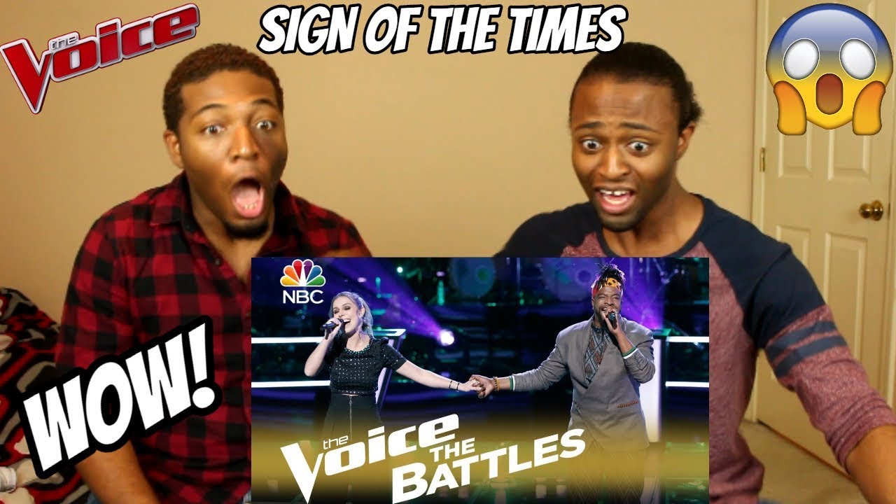 The Voice 2018 Battle - D.R. King vs. Jackie Foster: "Sign of the Times ...