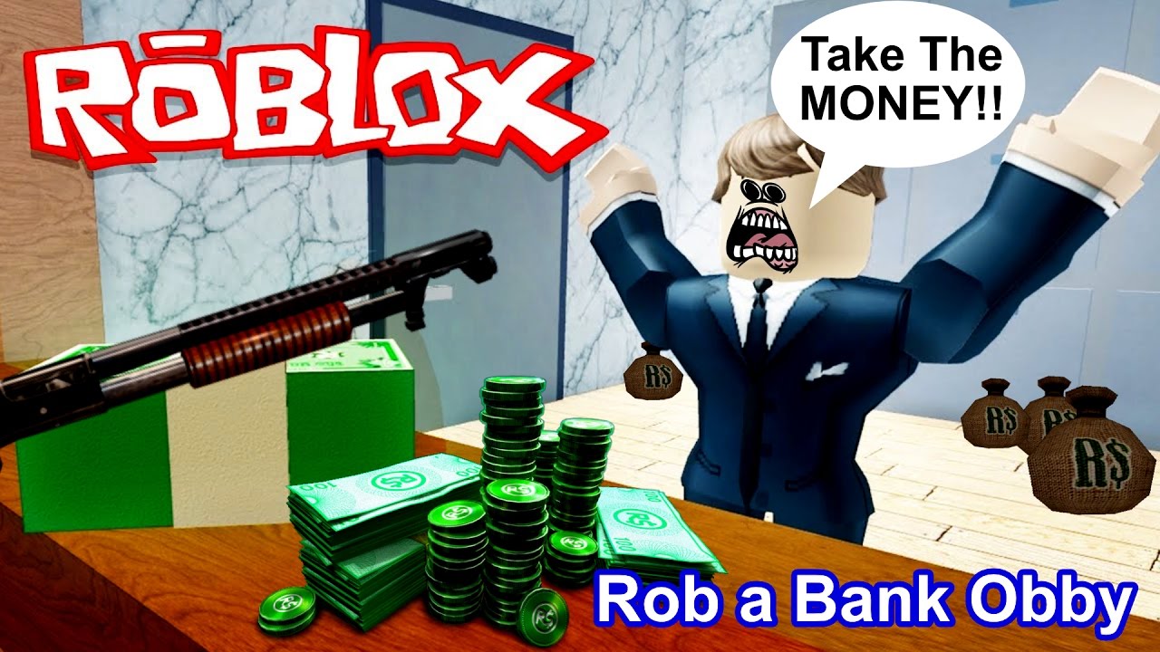 Rob a Bank Obby in ROBLOX - YouTube