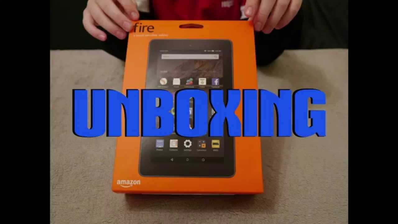 Amazon Fire 7.0 Tablet Unboxing! - YouTube