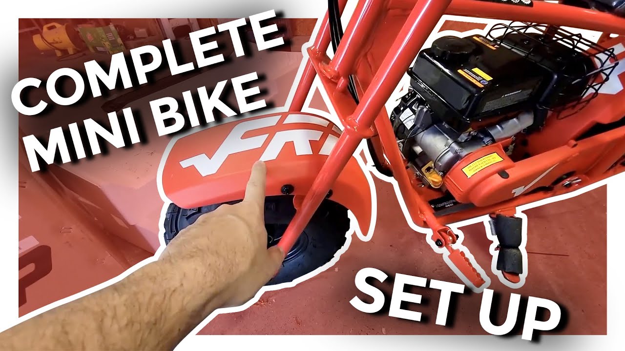 Unboxing & Building Our New GMB100 Mini Bike - YouTube