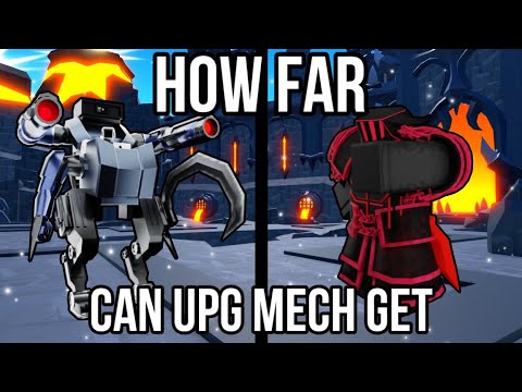 How Far Can Upgraded Mech Cameraman Get In Endless Mode?? (Toilet Tower ...