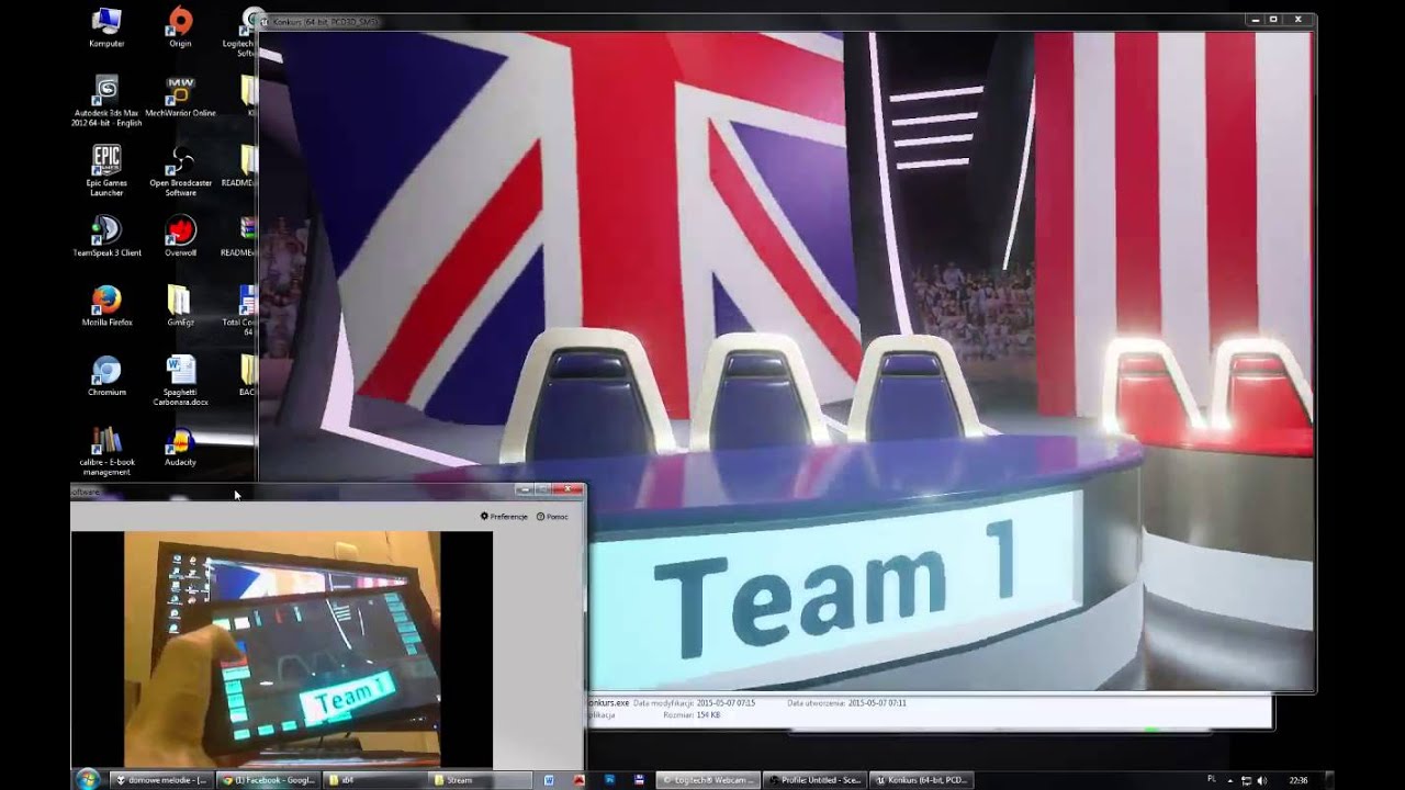 Unreal Engine 4 used for School Contest - YouTube