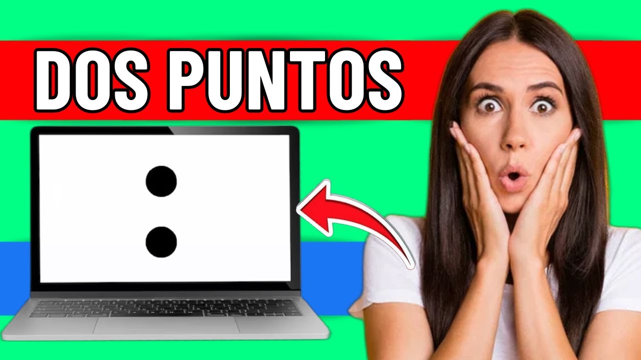 Como Poner Dos Puntos En La Computadora (Facil Y Rapido) - YouTube