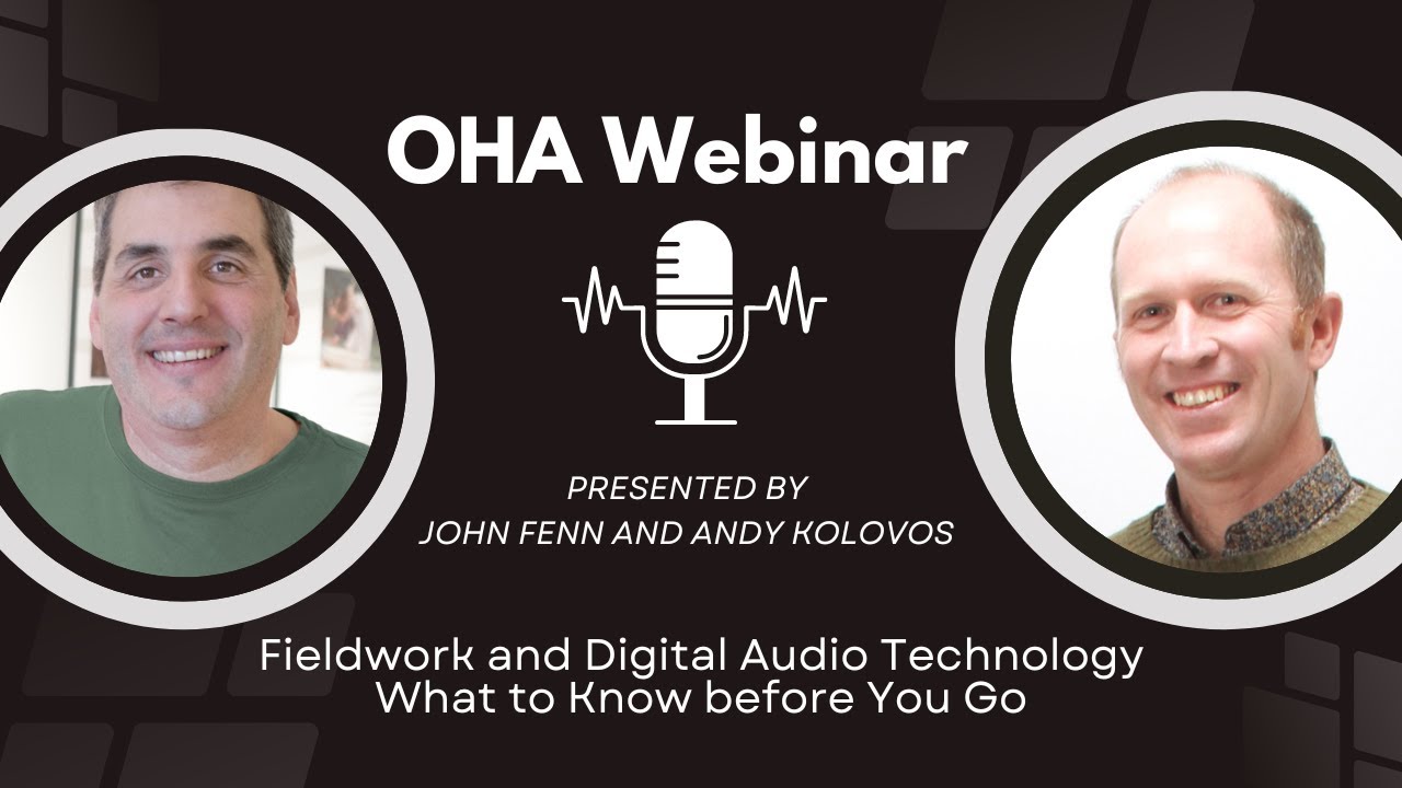Fieldwork and Digital Audio Technology What to Know before You Go - YouTube