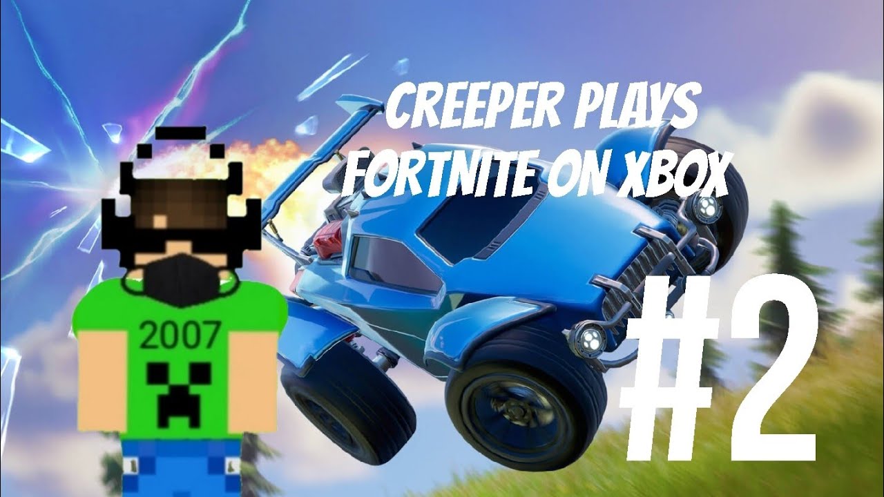 ROCKET RACING - Creeper plays fortnite on Xbox #2 - YouTube