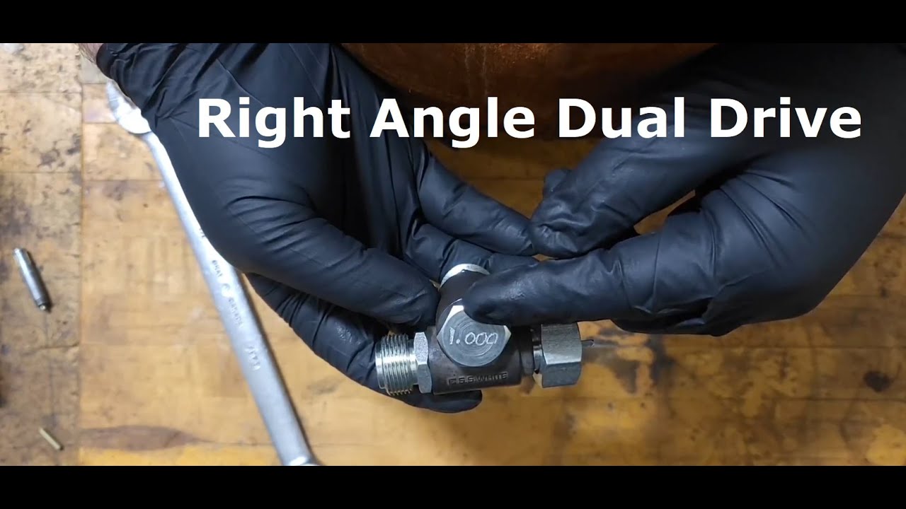MAKING A RIGHT ANGLE DUAL DRIVE 1:1 RATIO - YouTube