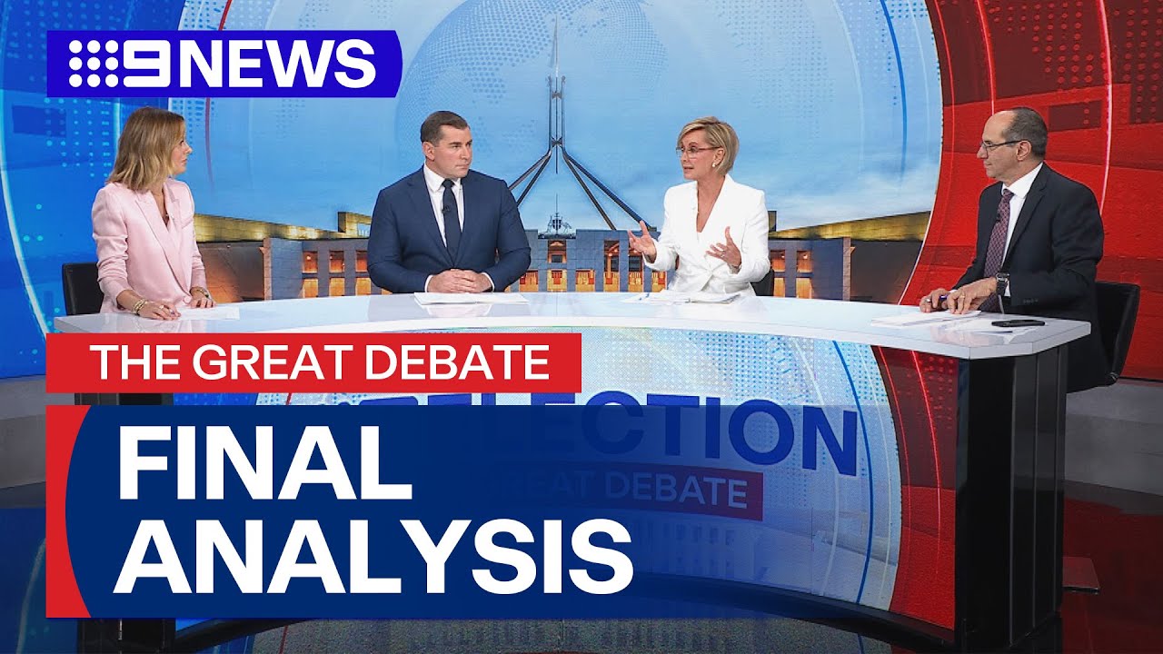 Expert panel names winner of the third leaders' debate | 9 News ...