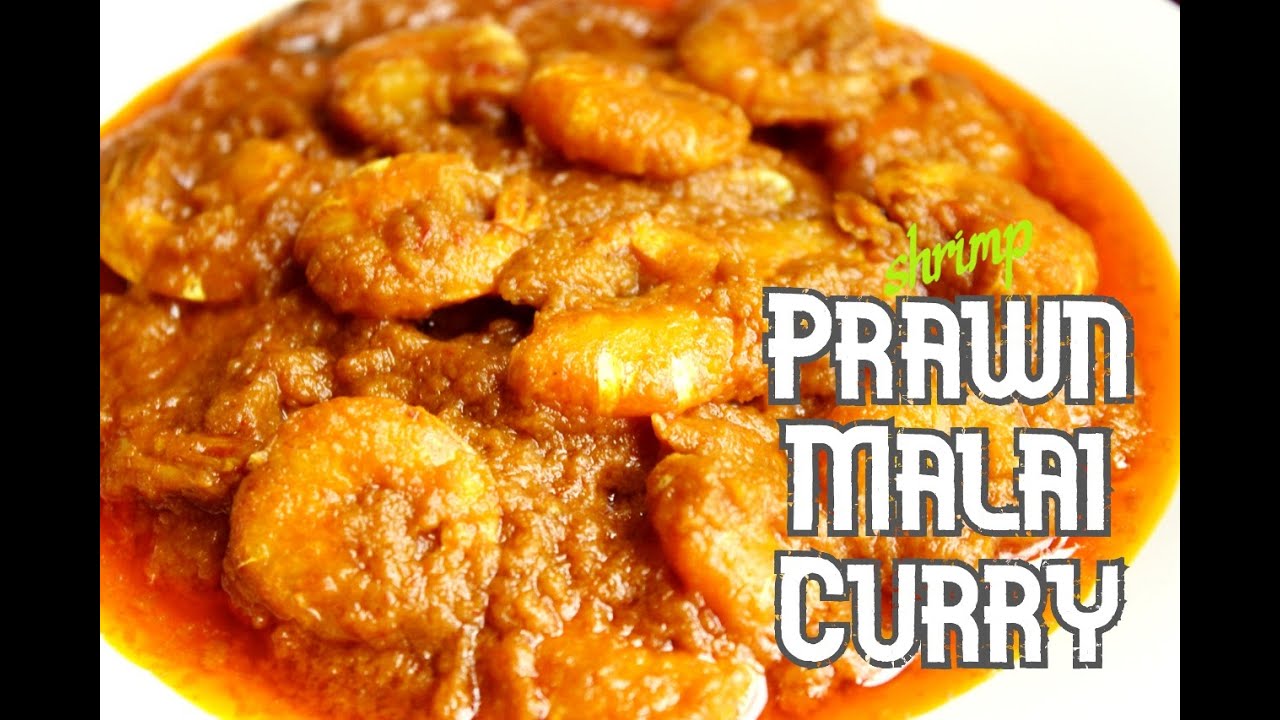 Prawn Malai Curry | Shrimp Curry | Chingri Malai Curry with Coconut ...