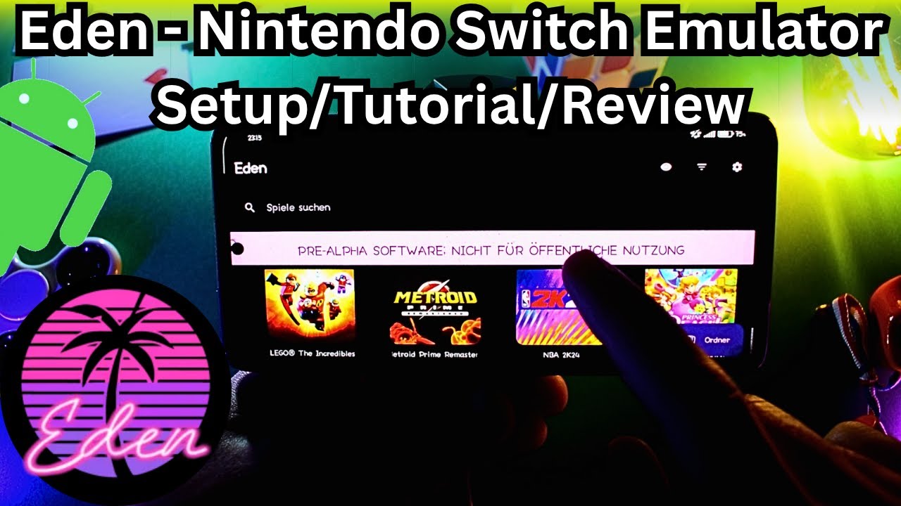 Eden - Nintendo Switch Emulator android Setup Guide / Tutorial / Review ...