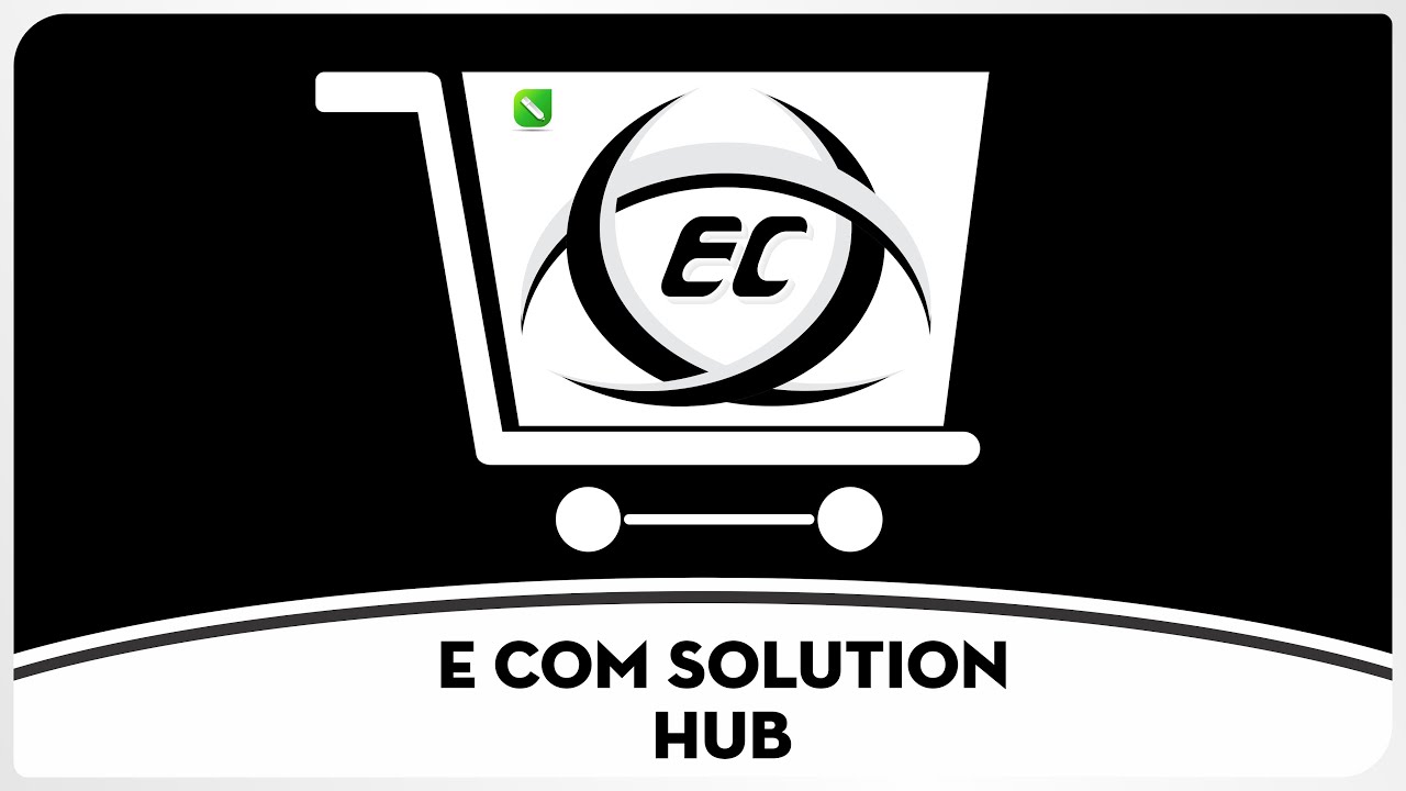 How To Create E Commerce Solution Hub Logo Design In CorelDRAW Ayan ...
