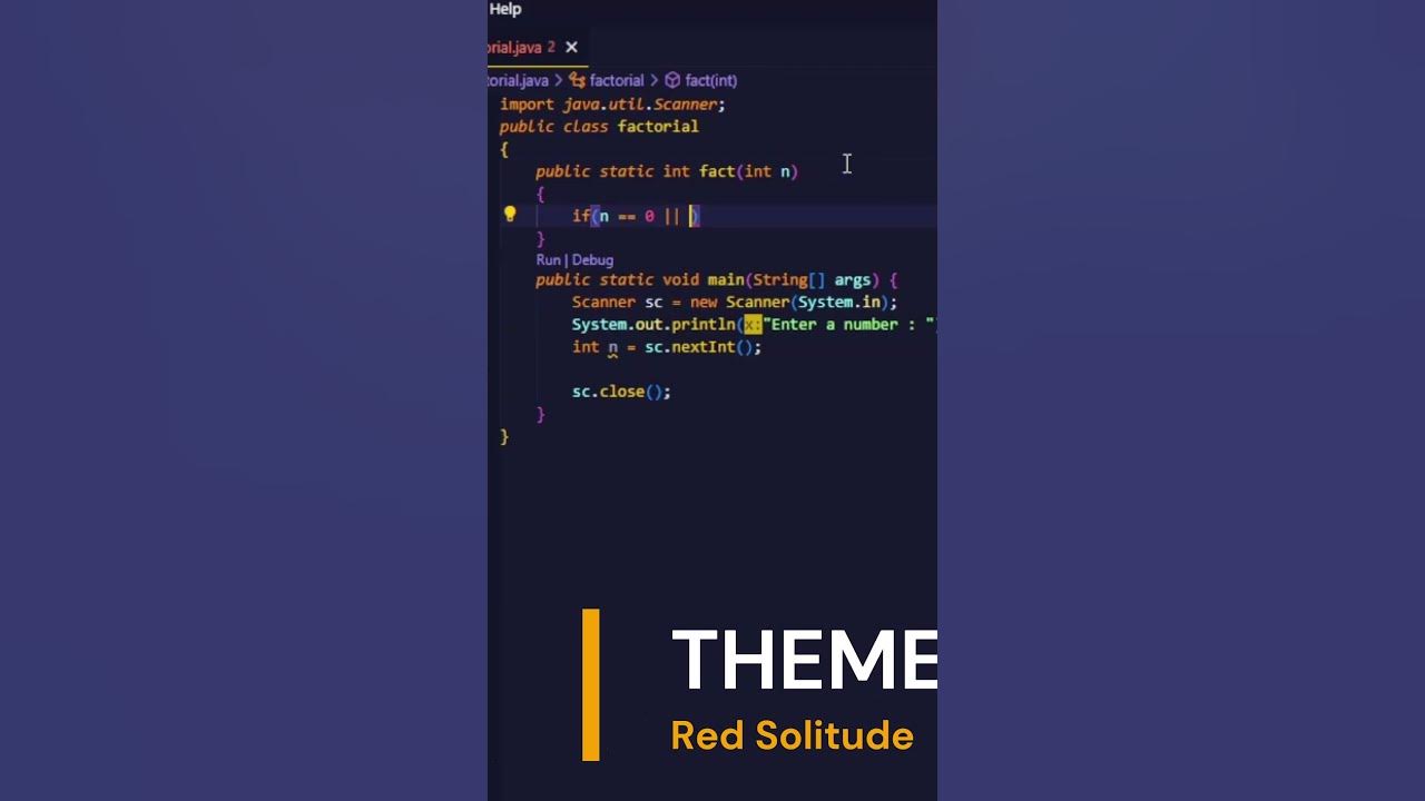 RECURSION - Factorial (JAVA) #shorts #java #programming #asmr - YouTube