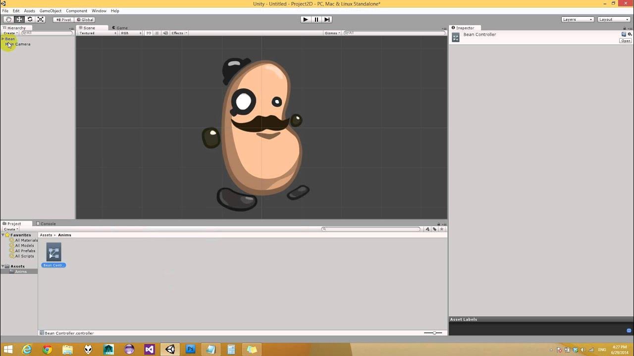 Unity Basic 2D Animation [Part 06 : Combine Sprite Part] - YouTube