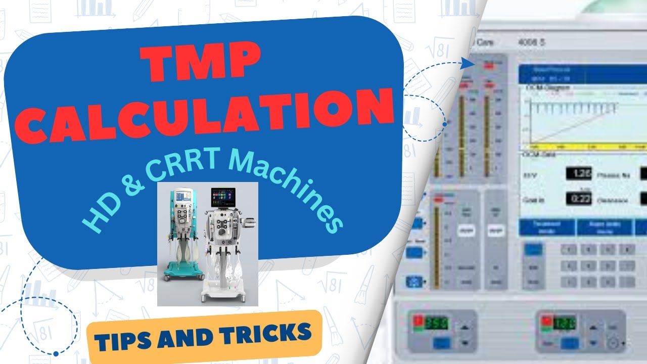 TMP Calculation In HD CRRT Machines Understanding Transmembrane tmp-calculation-in-hd-crrt-machines-understanding-transmembrane