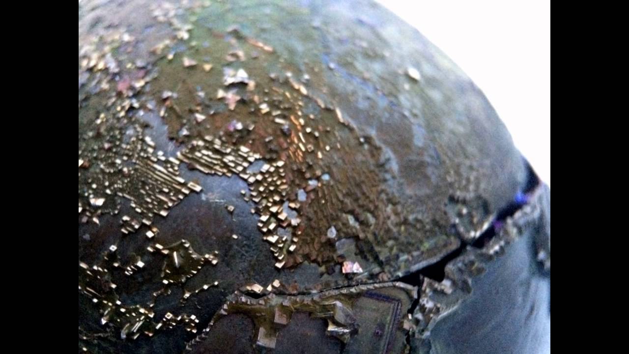Bismuth Surface Mirrors - YouTube