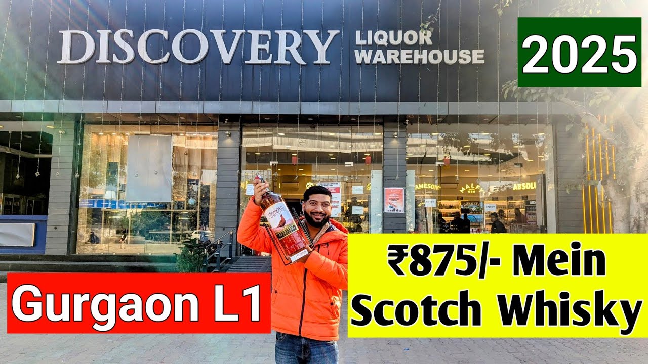 Shopping at the Biggest L1 Store in Gurgaon | Discovery Wines Gurgaon ...