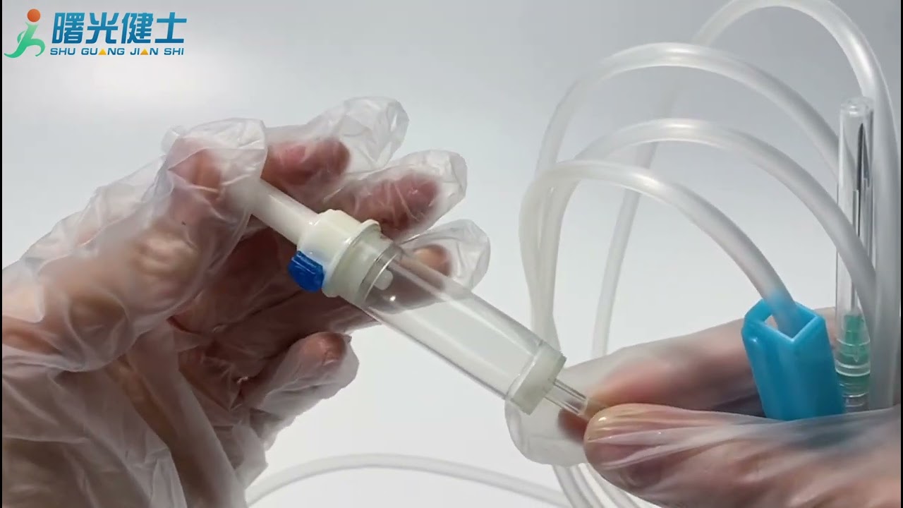 Medical Disposable infusion set Y port - YouTube