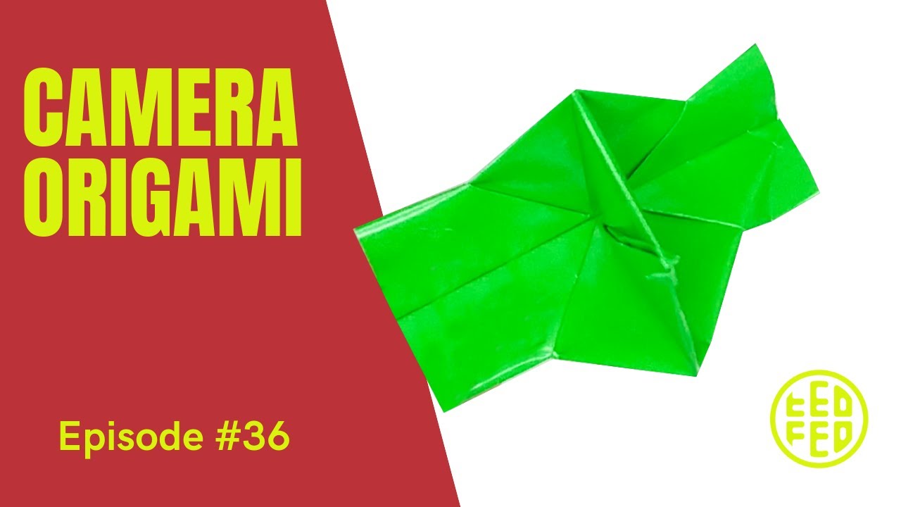 NIKON SONY CANON CAMERA ORIGAMI PAPER FOLDING BY FEO - YouTube