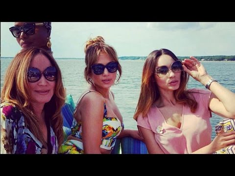 Jennifer Lopez is On a Boat! Singer Celebrates 46th Birthday With 'Squad'