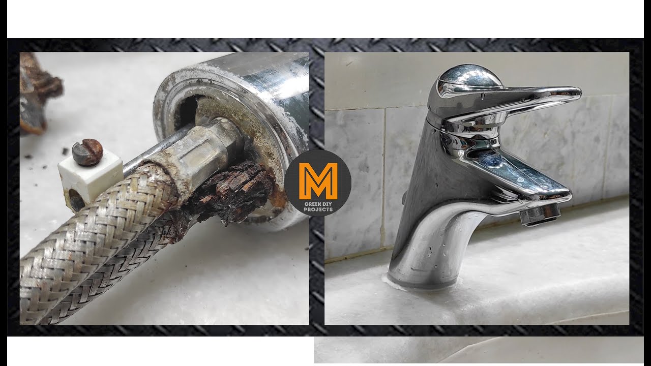 ΕΠΙΣΚΕΥΗ ΜΠΑΤΑΡΙΑΣ ΜΠΑΝΙΟΥ_Bathroom faucet repair - YouTube