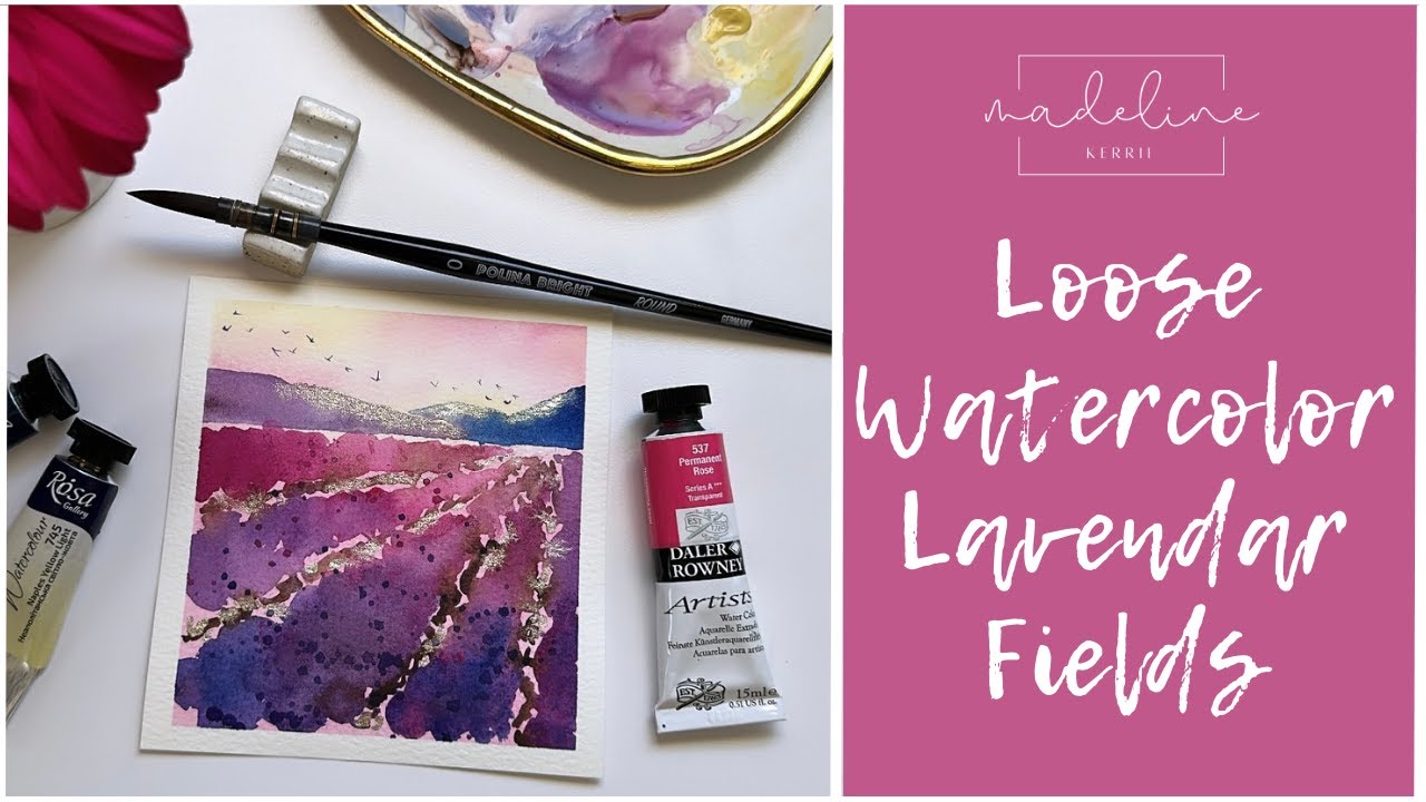 Watercolor Painting for Beginners: A Step-by-Step Tutorial to Paint a ...