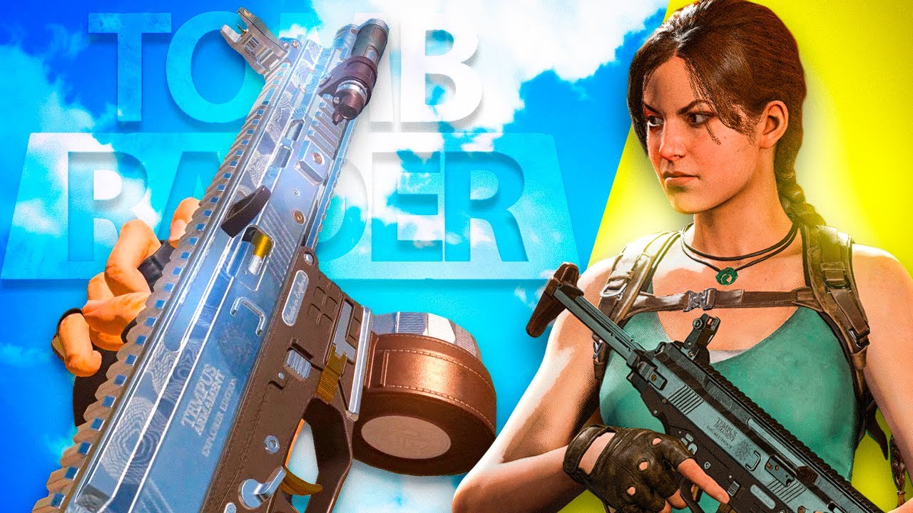Usé a LARA CROFT de TOMB RAIDER en CALL OF DUTY WARZONE - YouTube