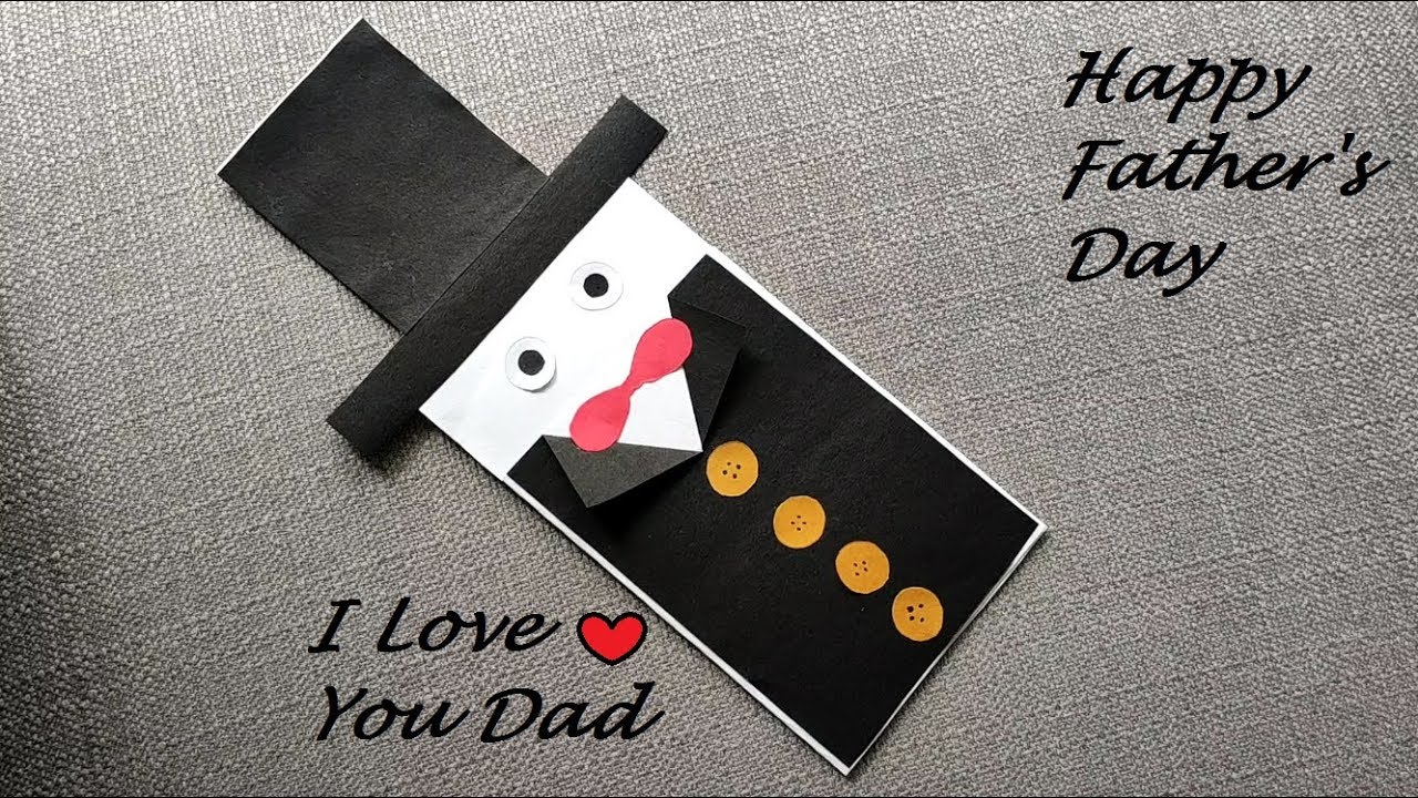 DIY - Father's day HAT card ideas | Handmade Father's day HAT cards ...