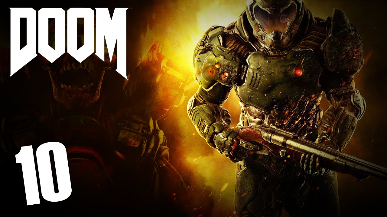 Прохождение DOOM #10 — ВЫЛЕТАЮЩИЙ ЭКШЕН - YouTube