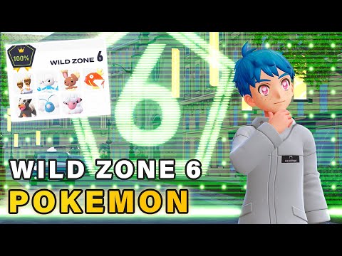 How to find All Pokemon in Wild Zone 6 ► Pokemon Legends ZA