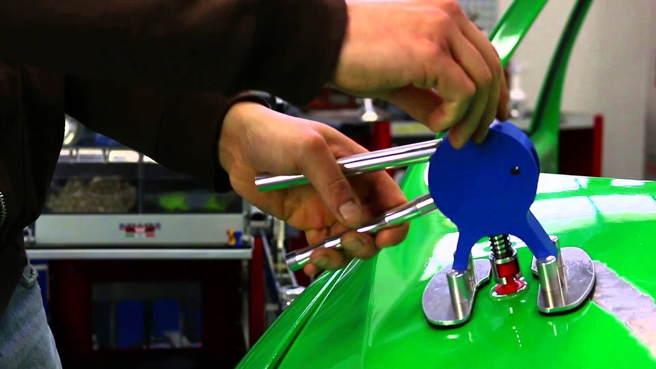 PDR REPAIR - OctoPULLER for glue pulling repair and PDR repair - YouTube